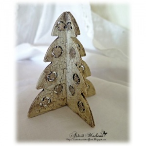 3D Christmas Tree MDF Wood Kit style 3 for seasonal decoration